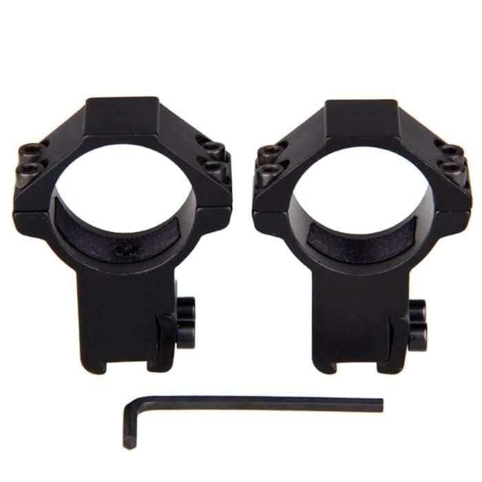 1-inch-2-piece-dovetail-rail-mounts-high - Airtriggers